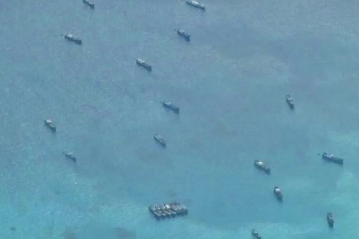 Nasa 30 China vessels nagkukumpulan pa rin umano sa Rozul Reef | ABS ...