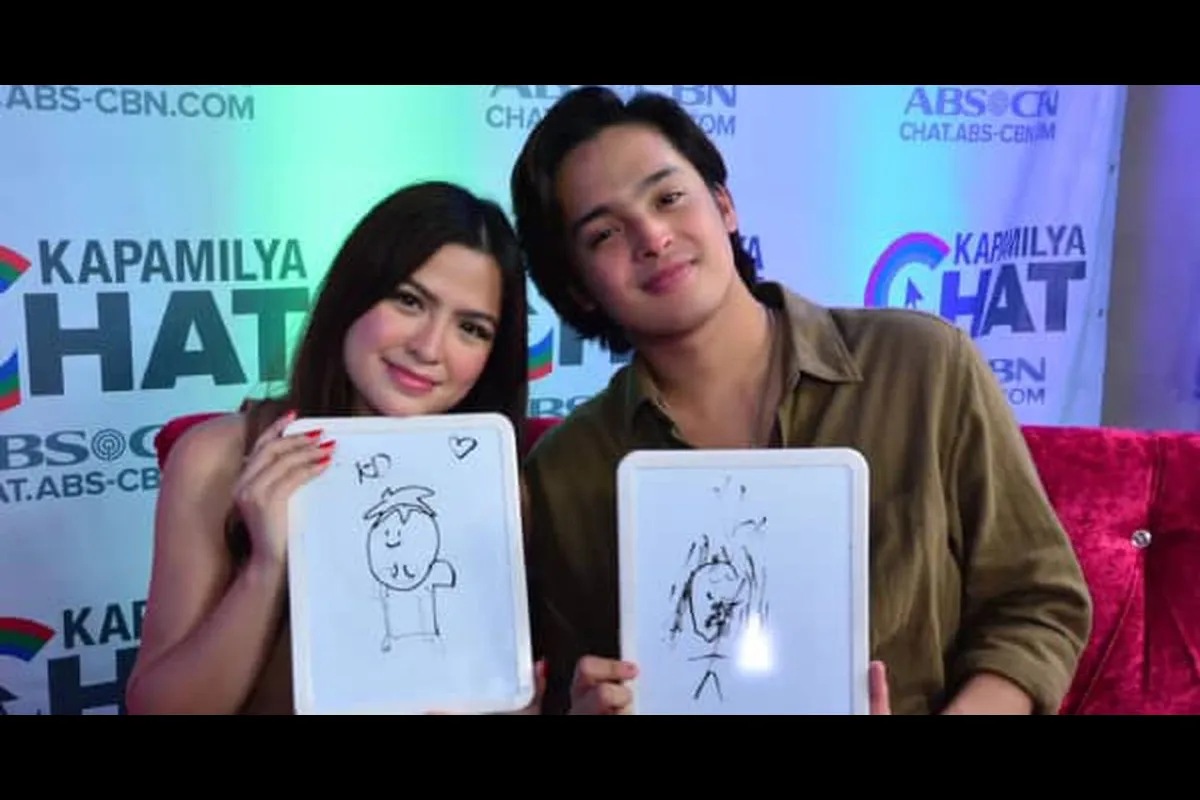 Watch KD and Alexa draw each other while exchanging compliments | ABS ...