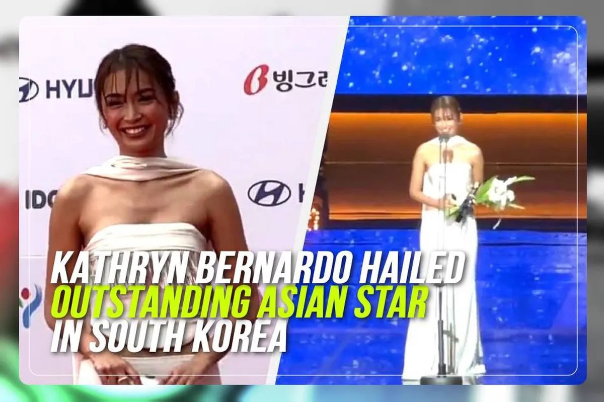 Kathryn Bernardo's speech as Outstanding Asian Star prize winner in ...
