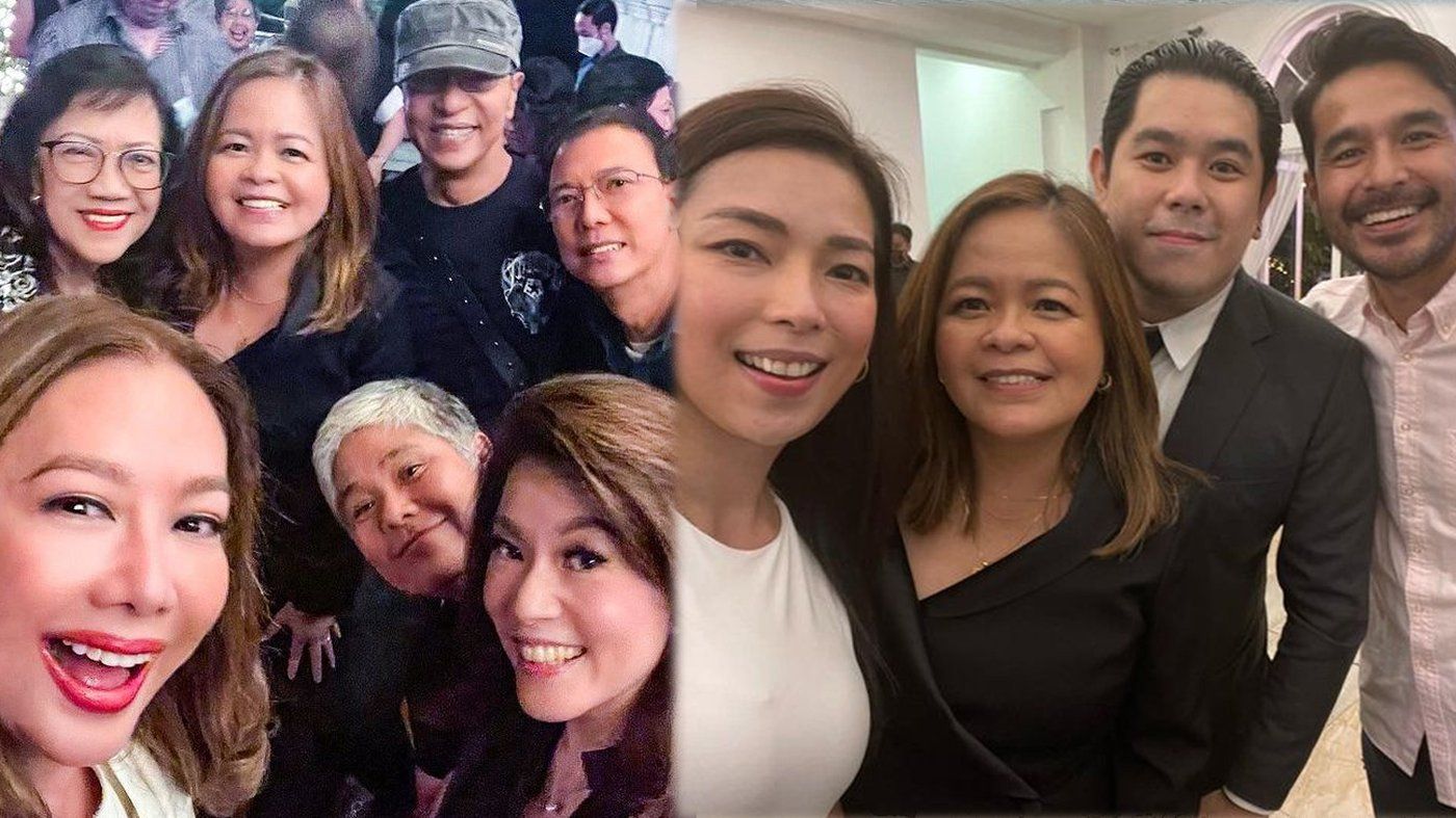 Abs Cbn News Anchors Reunite At Ging Reyes Birthday Abs Cbn