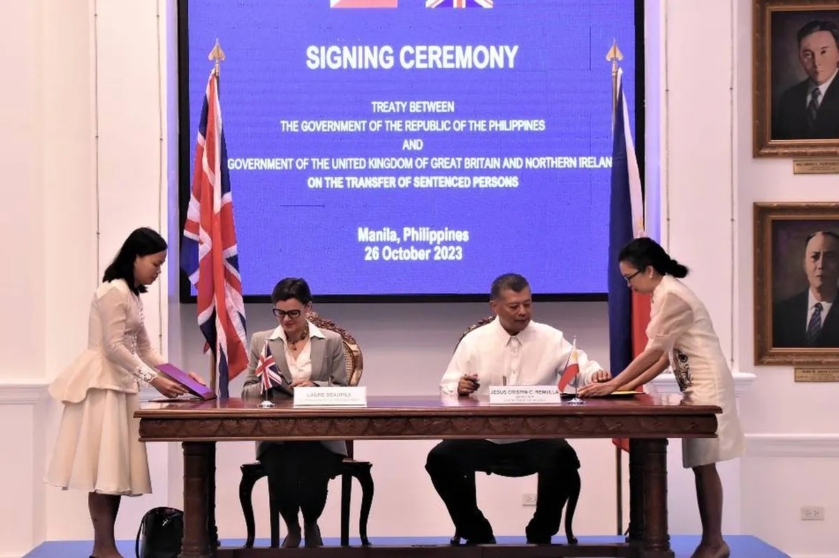 UK, PH greenlight prisoner transfer agreement | ABS-CBN News