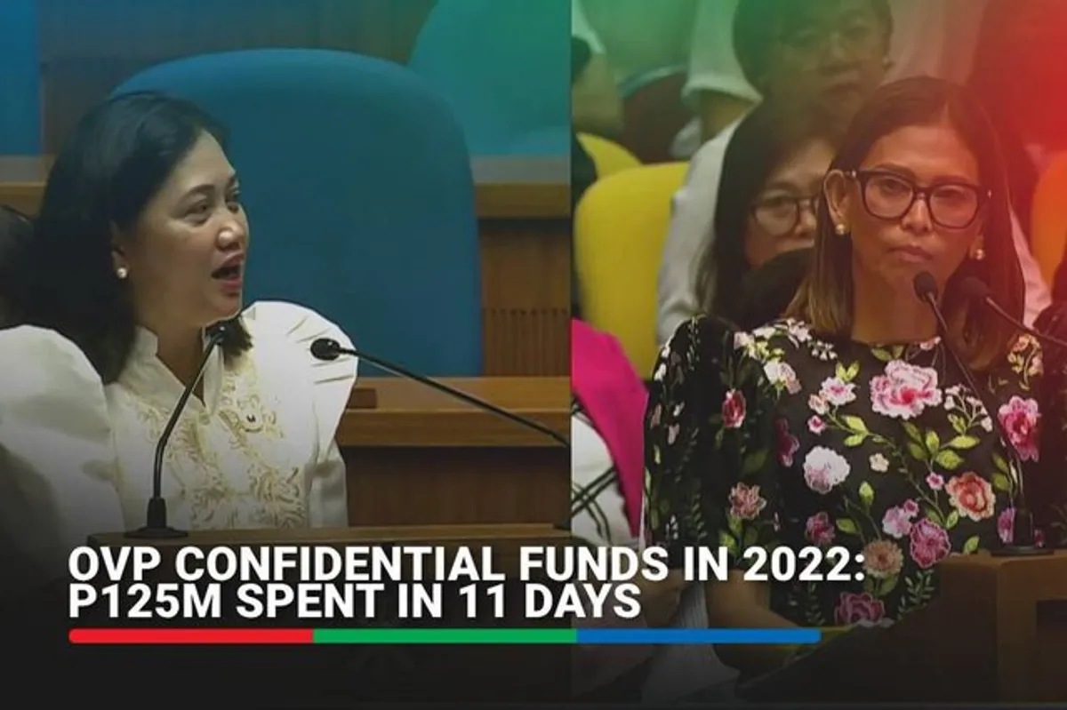 'Nagulat din po ako': OVP spent P125-M confidential funds in 11 days in ...