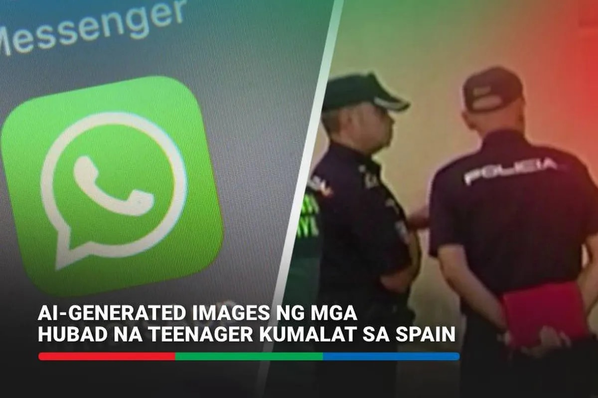 AI-generated images ng mga hubad na teenager kumalat sa Spain | ABS-CBN