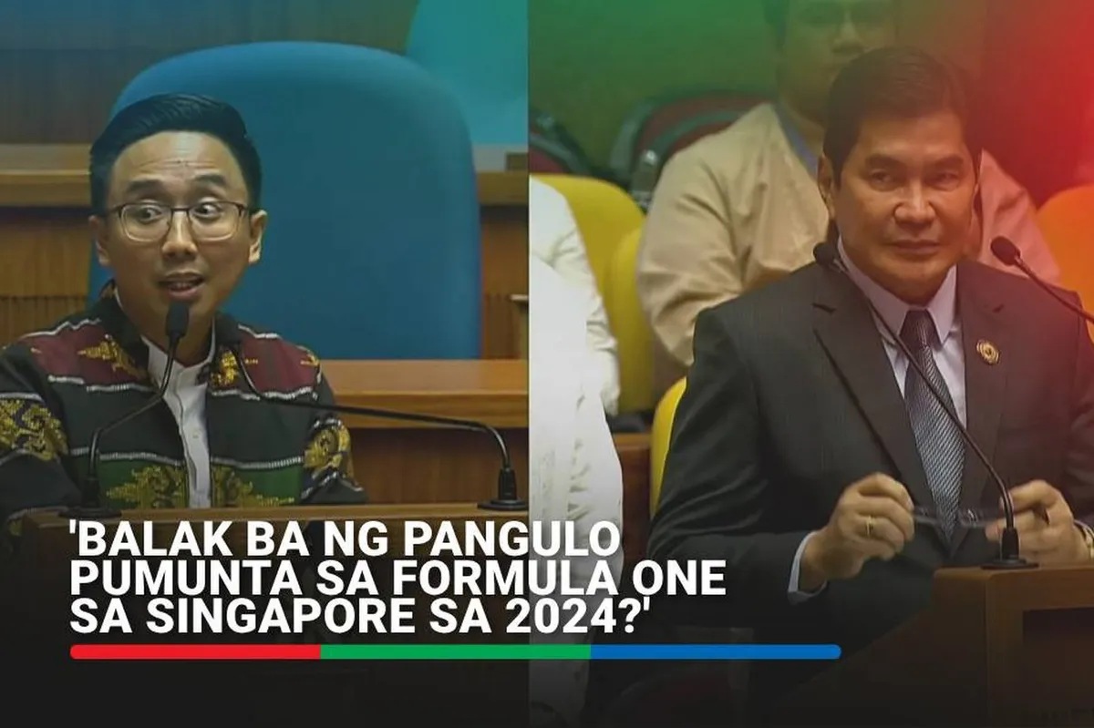 Marcos watching F1 race in SG brought up in travel budget deliberations ...