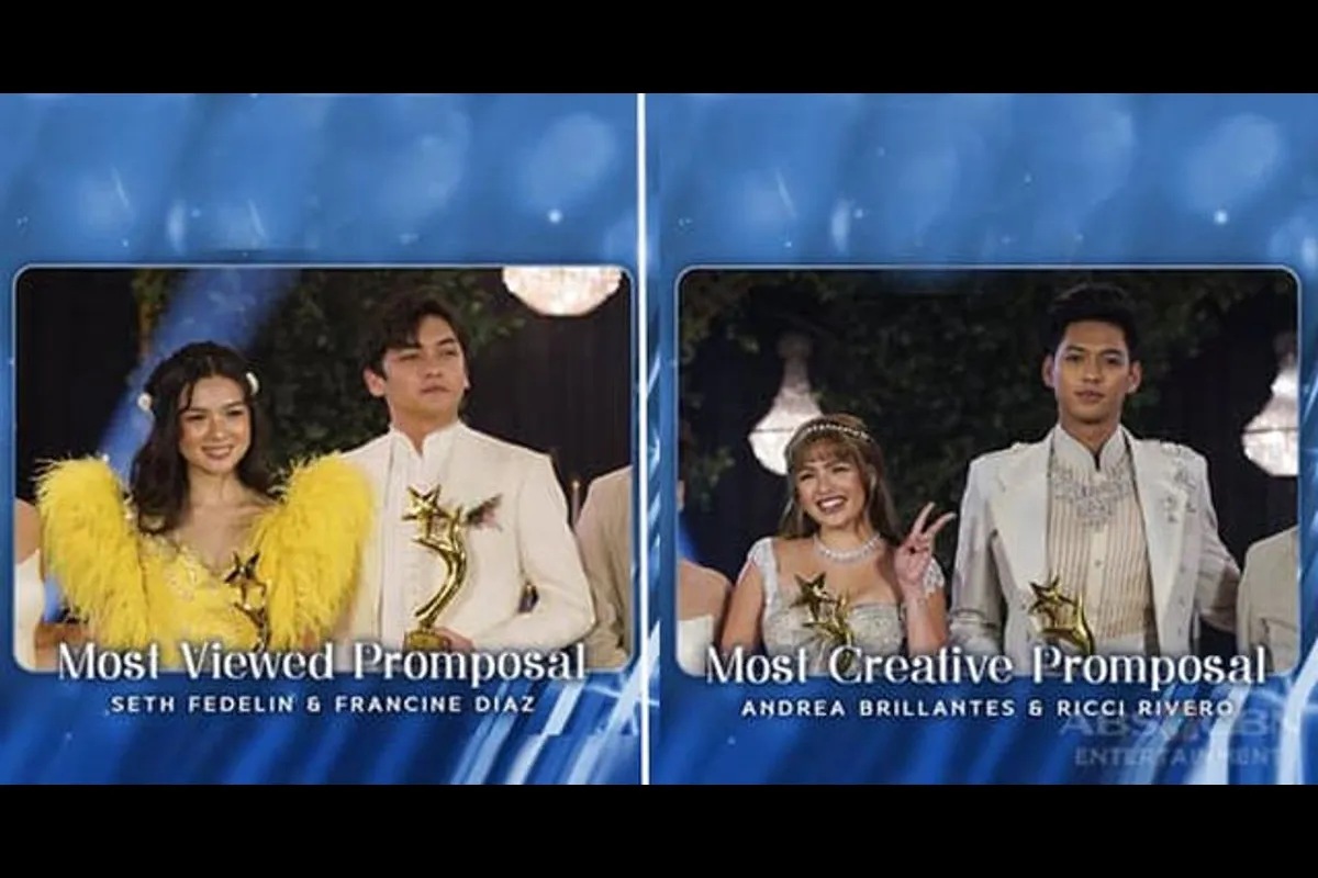 The best and most kilig promposals awarded at Star Magical Prom | ABS ...