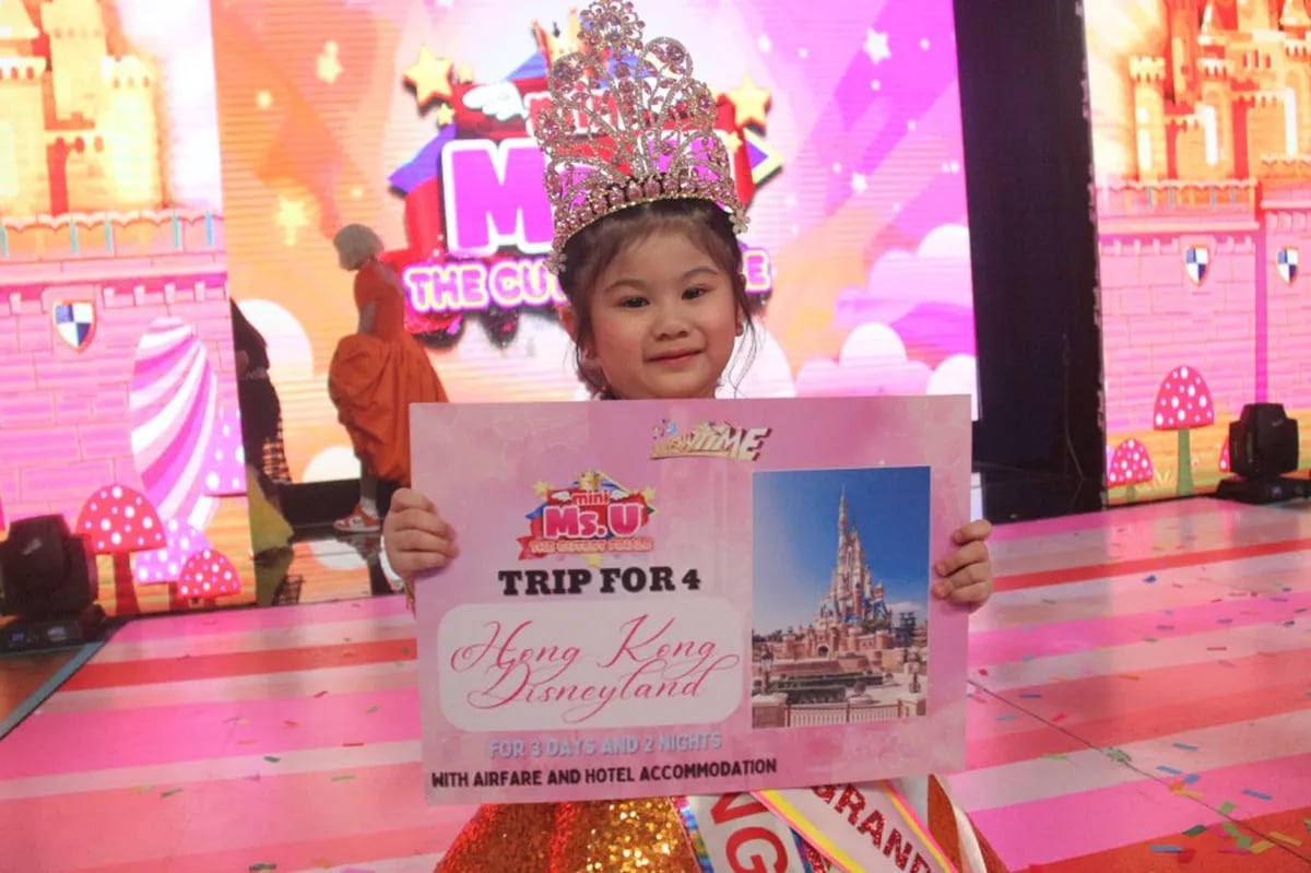 'Yes, girl!': Arianah Kelsey is Mini Ms. U grand winner | ABS-CBN ...