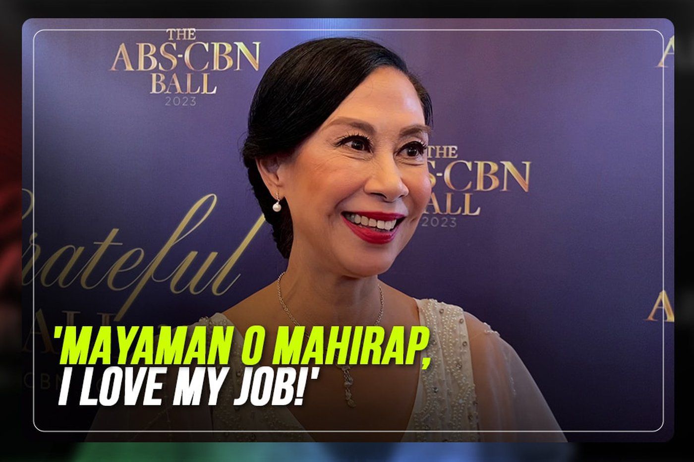 Susan Africa on 'Batang Quiapo' role: 'Mayaman o mahirap, I love my job ...