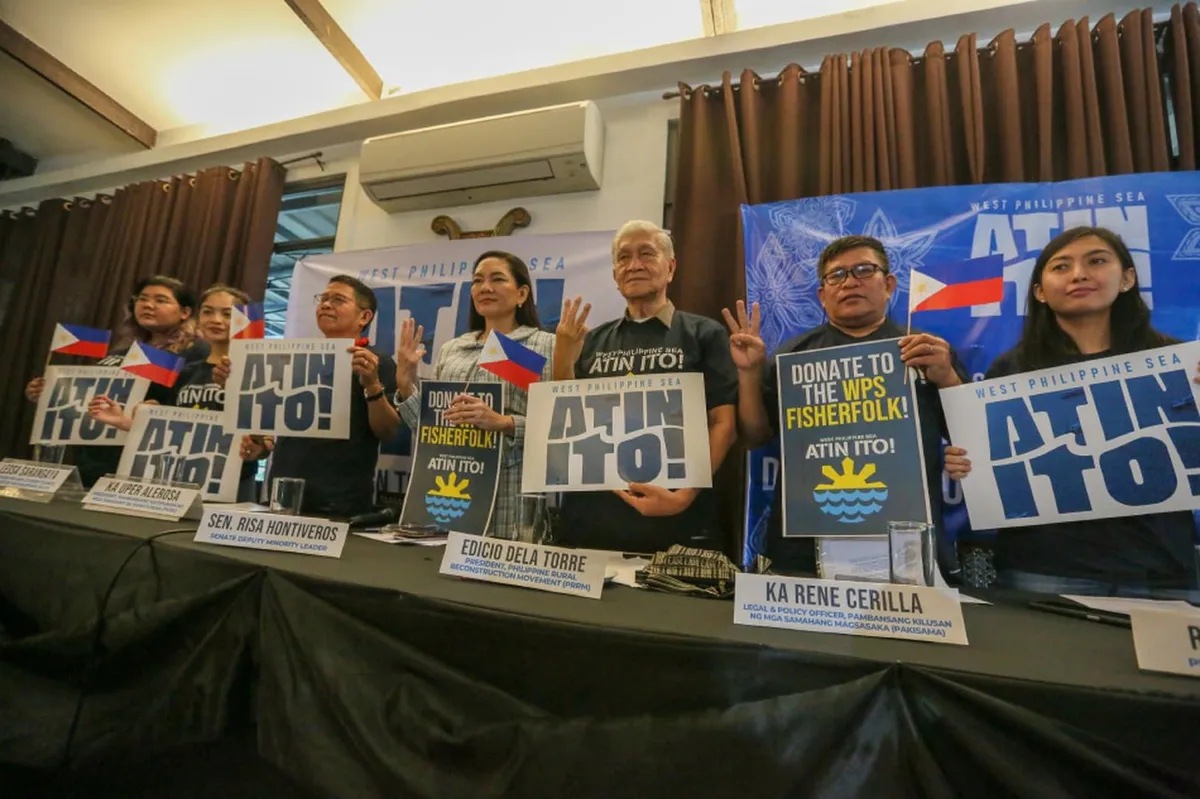 Donation drive inilunsad para sa mga mangingisda, nagbabantay sa West ...