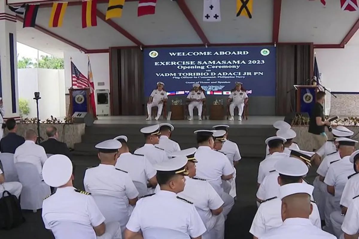 PH, US launch joint naval exercise 'Samasama' | ABS-CBN News