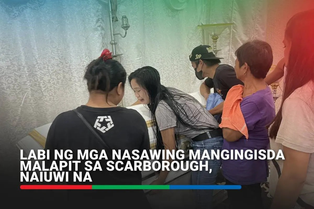 Labi ng mga nasawing mangingisda malapit sa Scarborough, naiuwi na ...