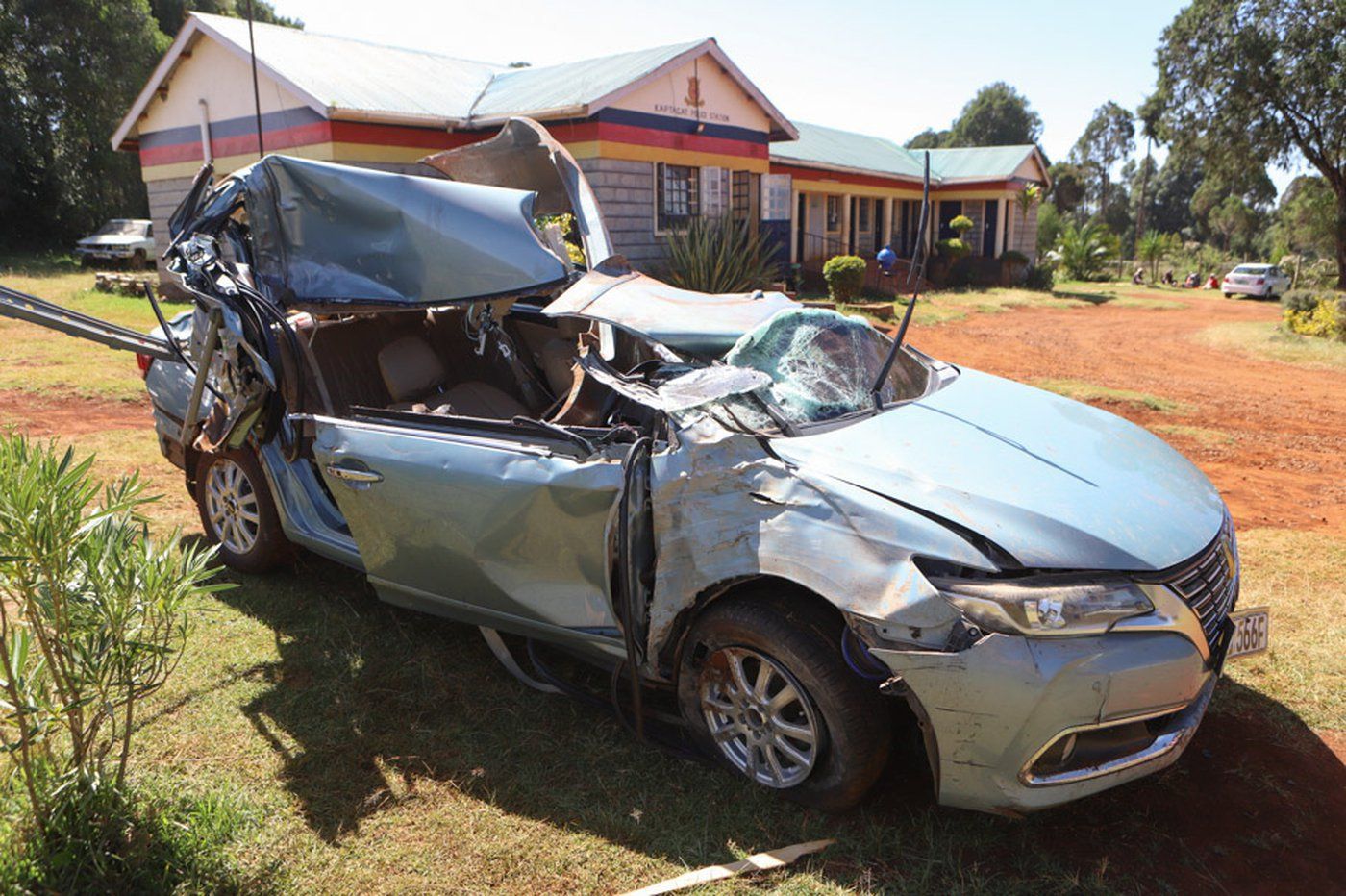 The car that claimed world marathon record holder Kelvin Kiptum's life ...