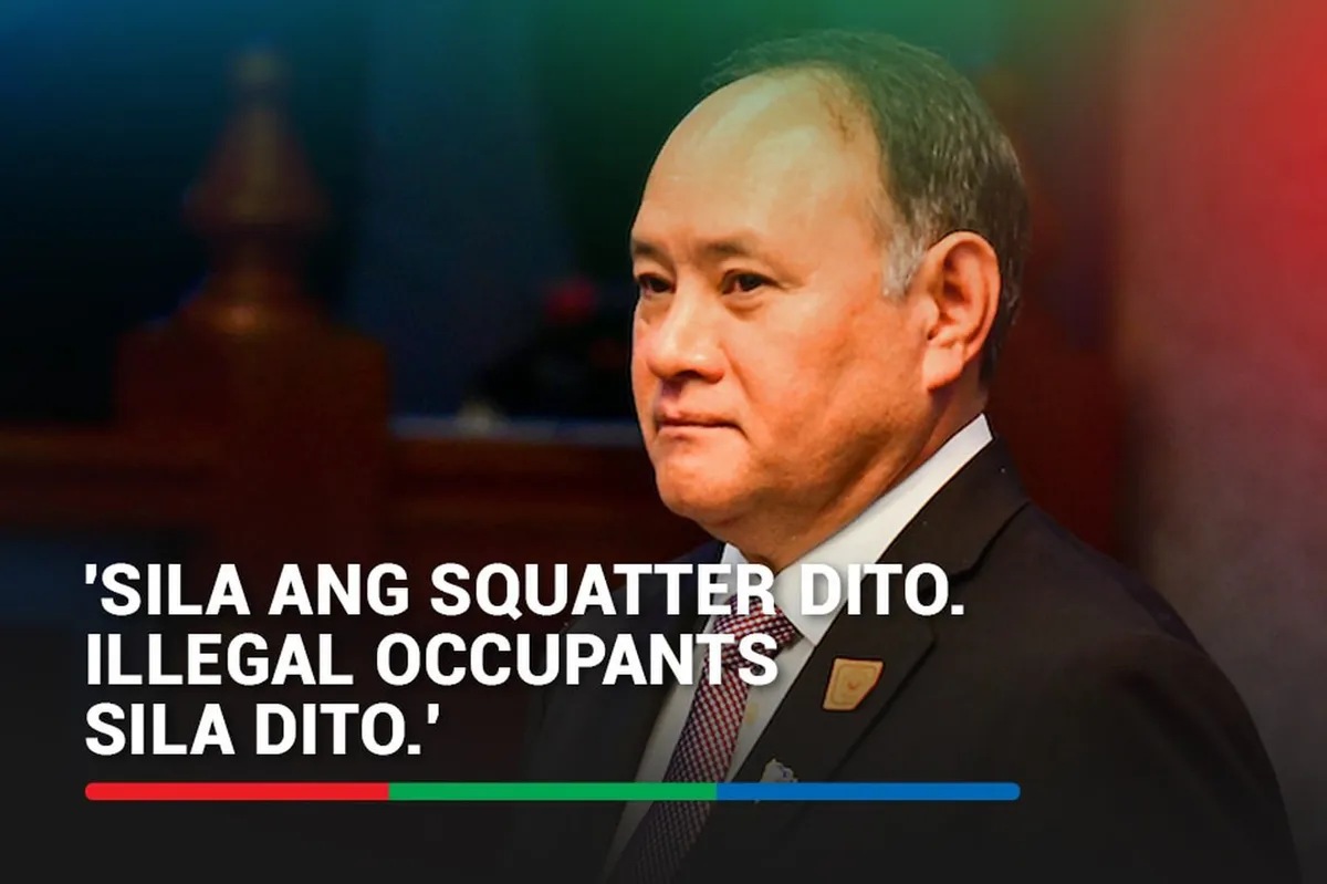 DND chief: China 'squatter' sa West PH Sea | ABS-CBN News