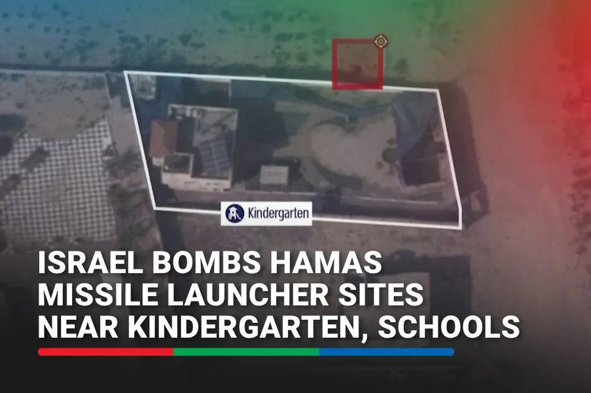 Israel bombs Hamas missile launcher sites near kindergarten, schools ...