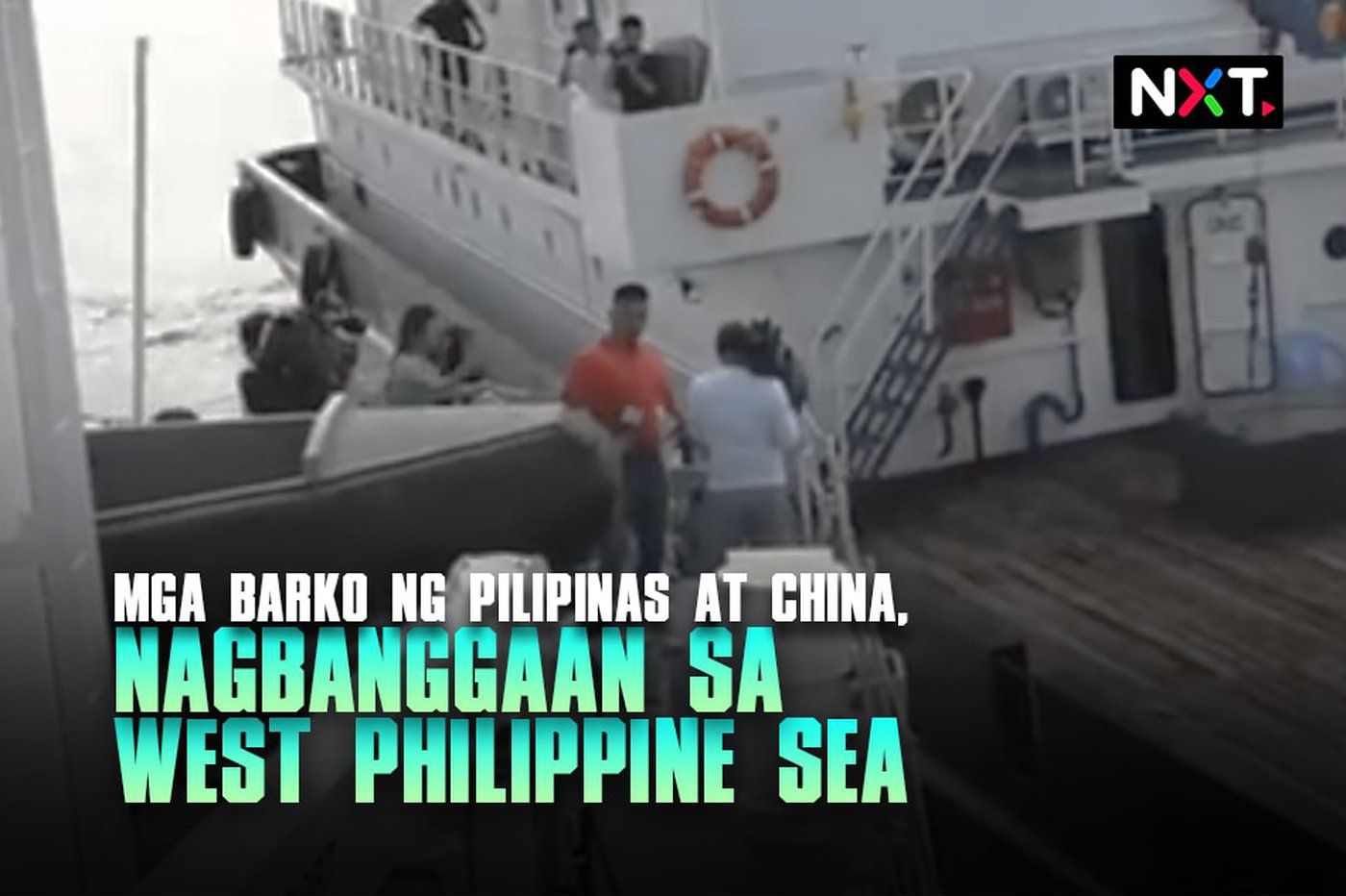 Mga barko ng Pilipinas at China, nagbanggaan sa West Philippine Sea ...