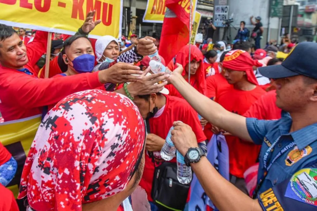 PNP says Labor Day protests generally peaceful | ABS-CBN News