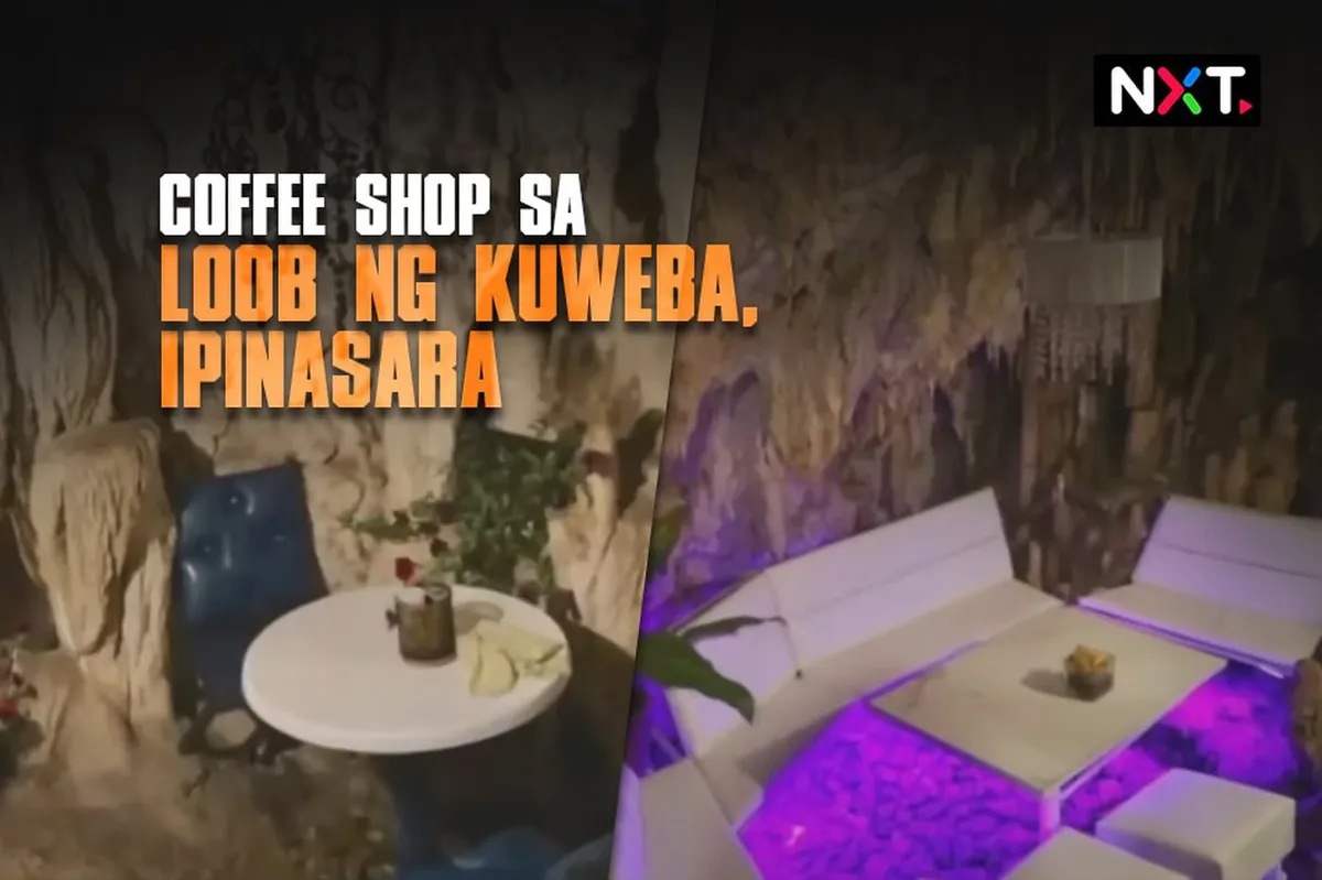 Coffee shop sa loob ng kuweba, ipinasara | ABS-CBN News