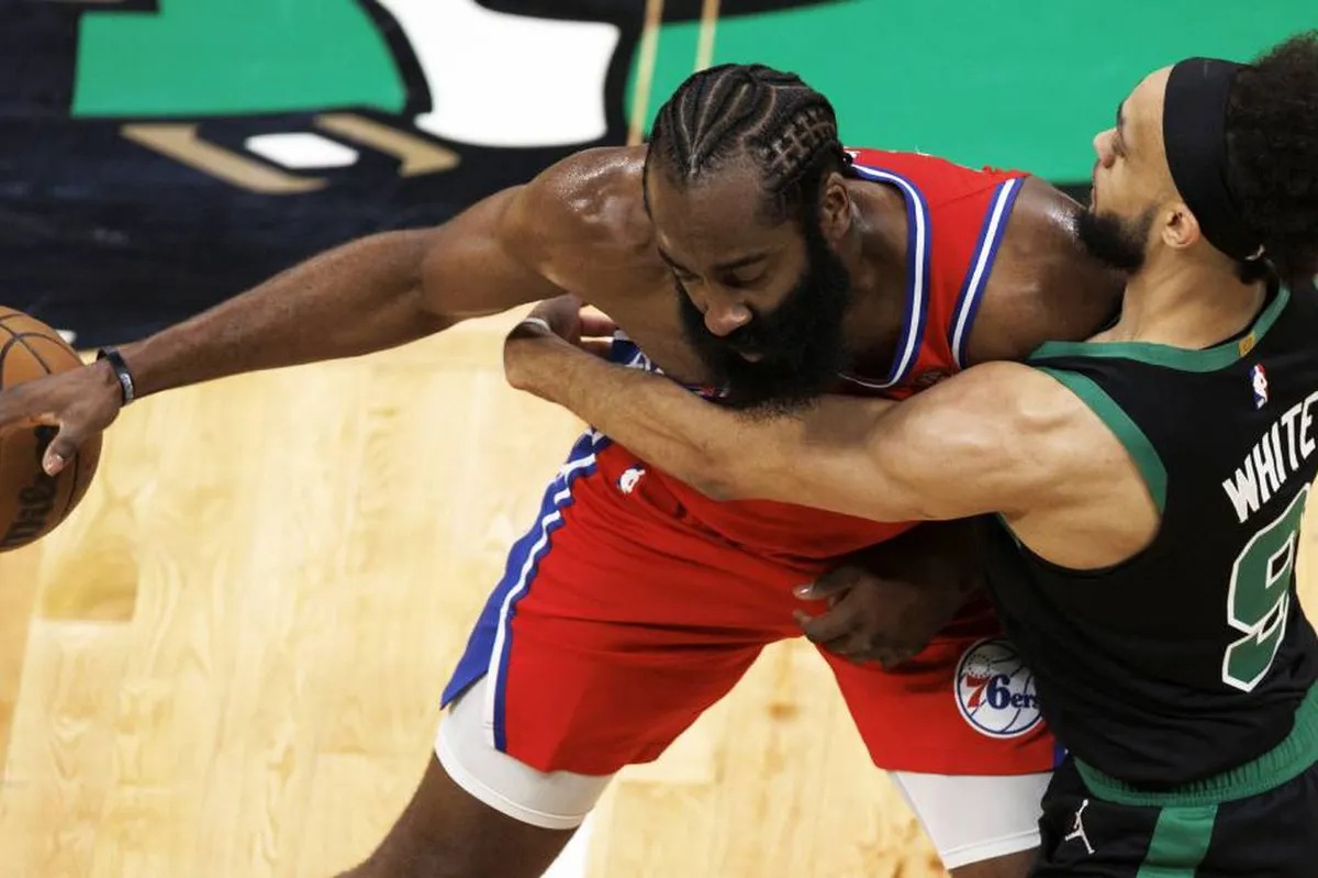 NBA: Ice-cool Harden scores 45 as Sixers stun Celtics, Jokic downs Suns ...