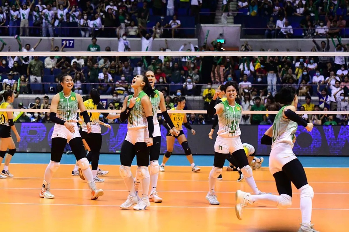 UAAP: La Salle enters Finals, ousts Eya Laure, UST Tigresses | ABS-CBN ...
