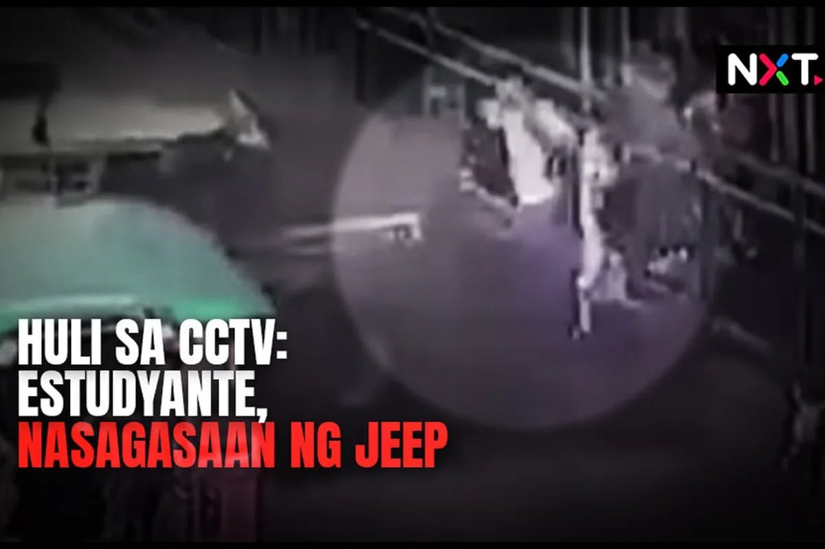 Huli sa CCTV: Estudyante, nasagasaan ng jeep | ABS-CBN News Huli sa CCTV: Estudyante, nasagasaan ng jeep | ABS-CBN News