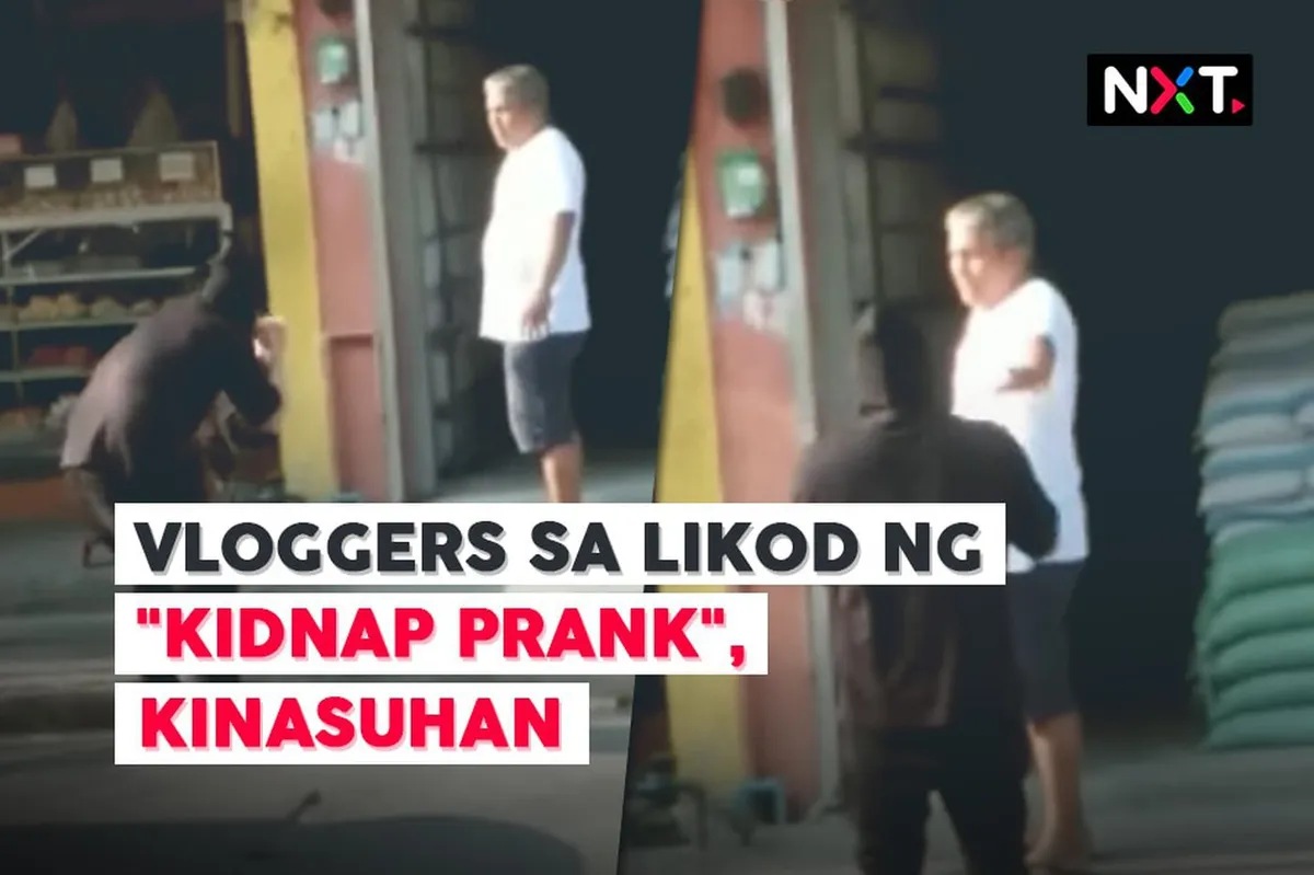 Vloggers sa likod ng 'kidnap prank', kinasuhan | ABS-CBN News