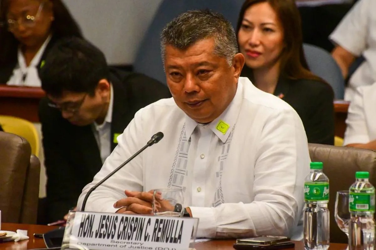 Remulla returns to DOJ after heart procedure, says resignation 'never ...