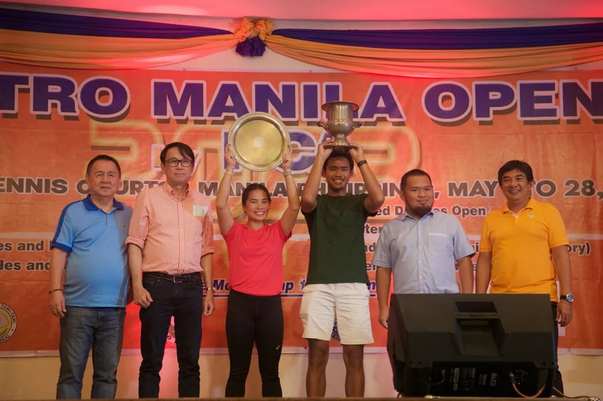 Tennis: Iggy Pantino, Marian Capadocia conquer 1st Metro Manila Open ...