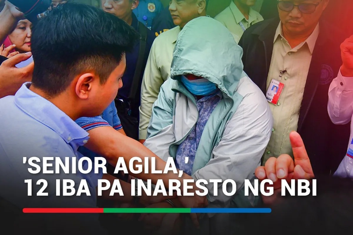'Senior Agila,' 12 iba pa inaresto ng NBI | ABS-CBN News