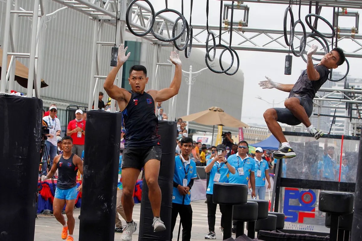 SEA Games: PH obstacle relay teams advance to medal round | ABS-CBN Sports