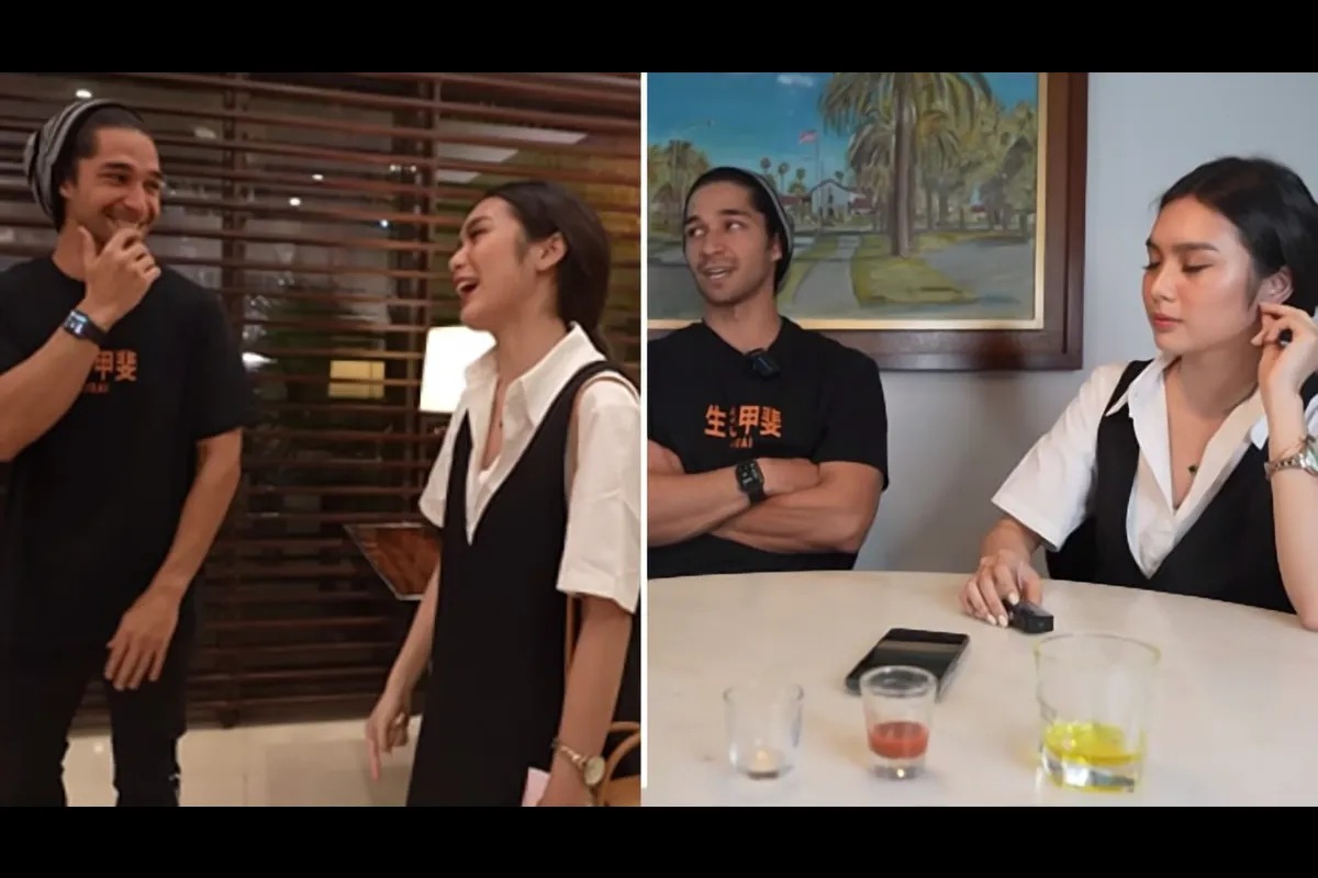 Francine Diaz walks out while shooting a vlog with Wil Dasovich | ABS ...
