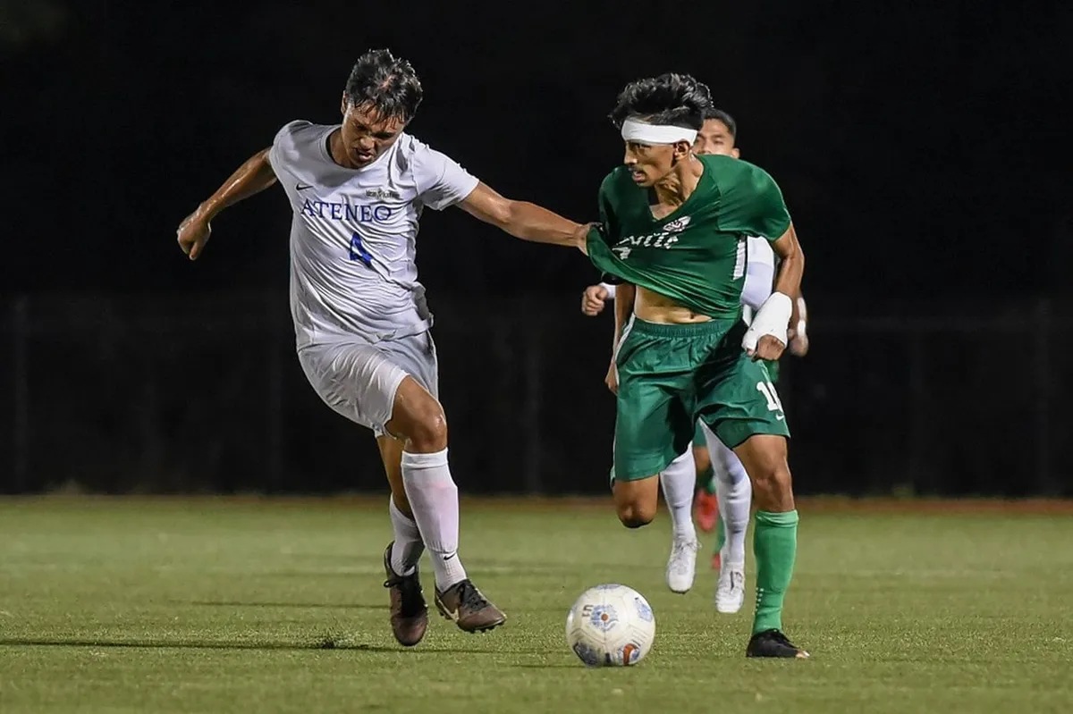 UAAP football: Ateneo men clinch top seed after La Salle draw | ABS-CBN ...