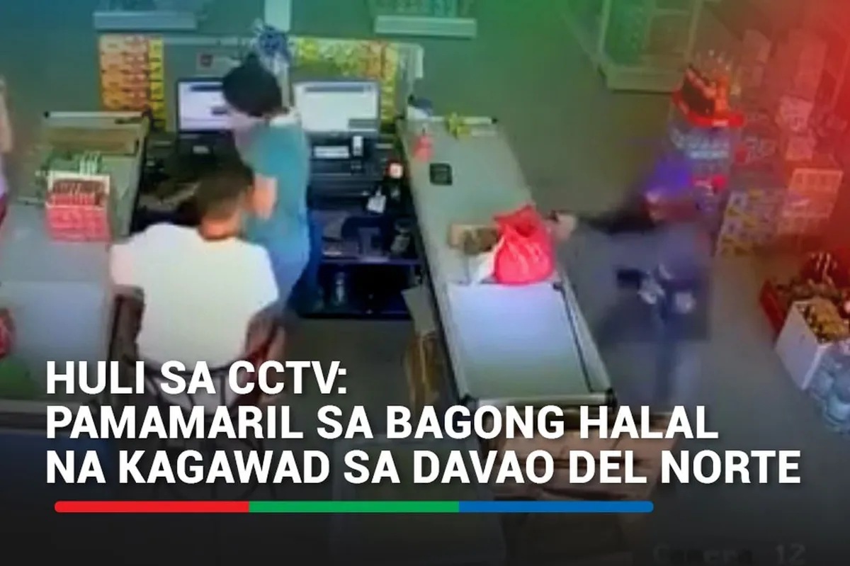 Huli sa CCTV: Pamamaril sa bagong halal na kagawad sa Davao del Norte | ABS-CBN News