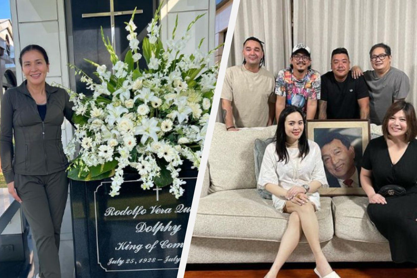 Zsa Zsa Padilla, 'Cosme' family mark 11th death anniversary of Dolphy ...