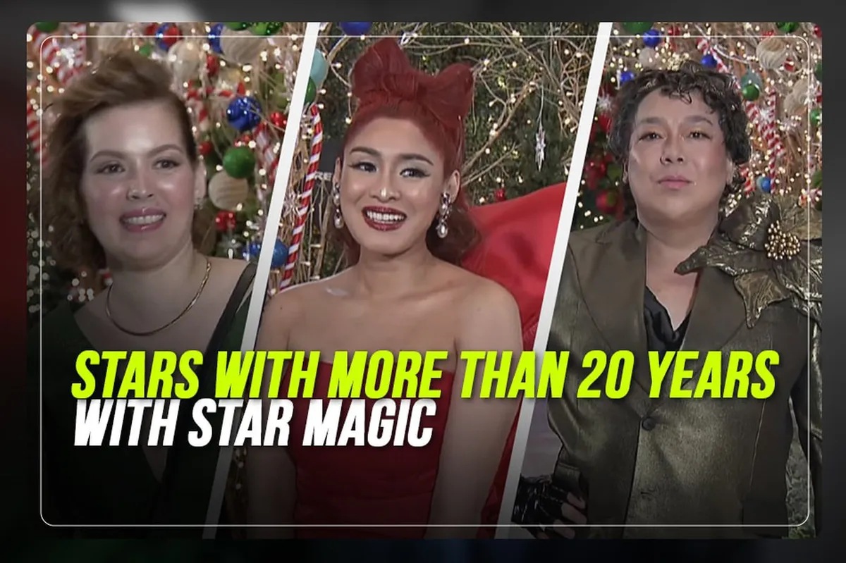 LOOK: Stars who received the 'loyalty' award in Star Magical Christmas ...