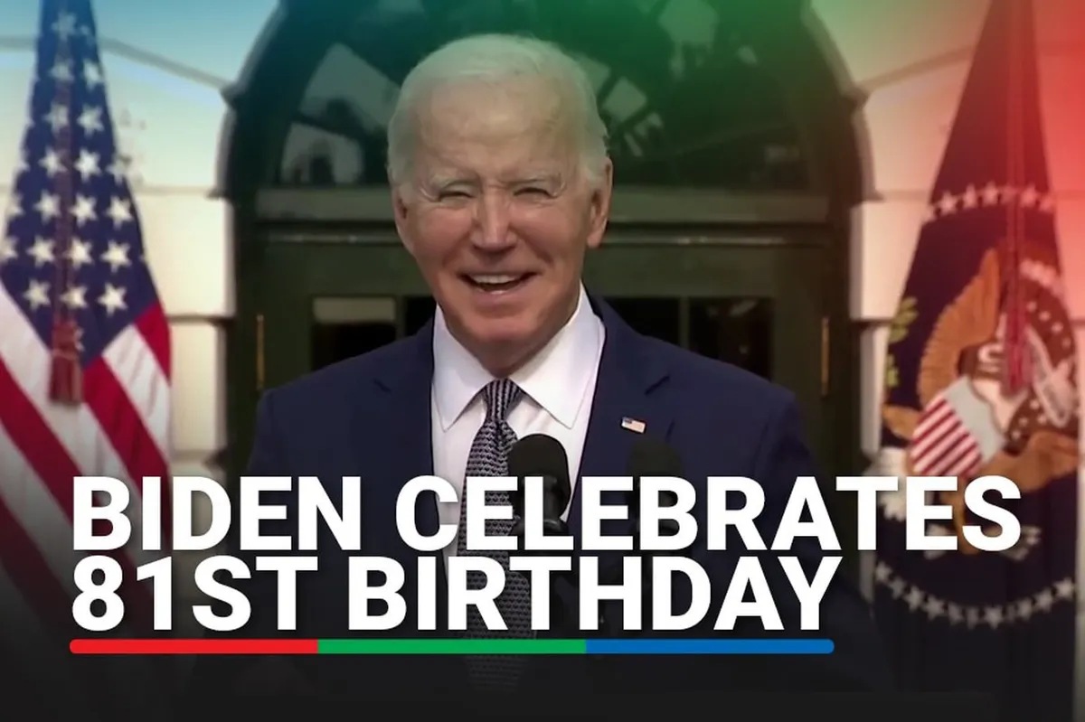 Biden celebrates his 81st birthday | ABS-CBN