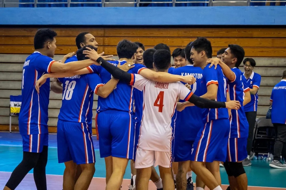 AVC: PH men stave off Mongolia, sweep Pool D | ABS-CBN Sports