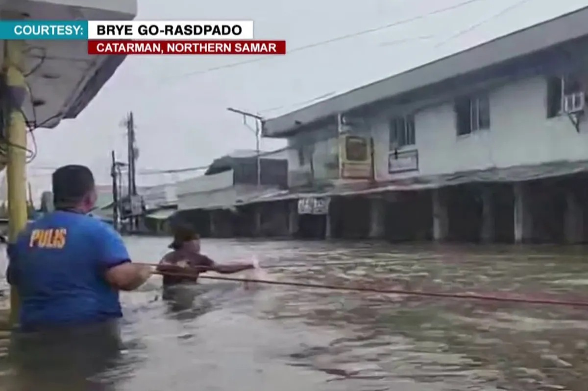 Floods inundate Northern Samar after days of incessant rains | ABS-CBN News