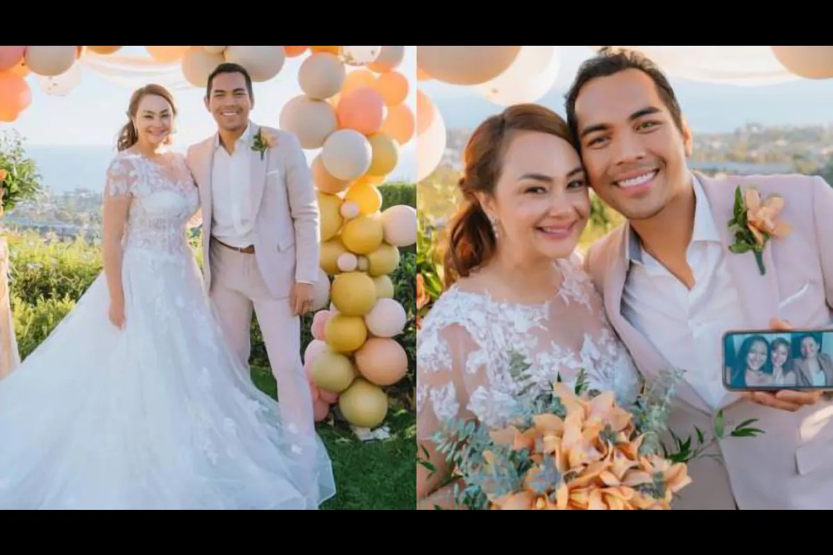 LOOK: Donita Rose gets married to Felson Palad in the US | ABS-CBN Entertainment