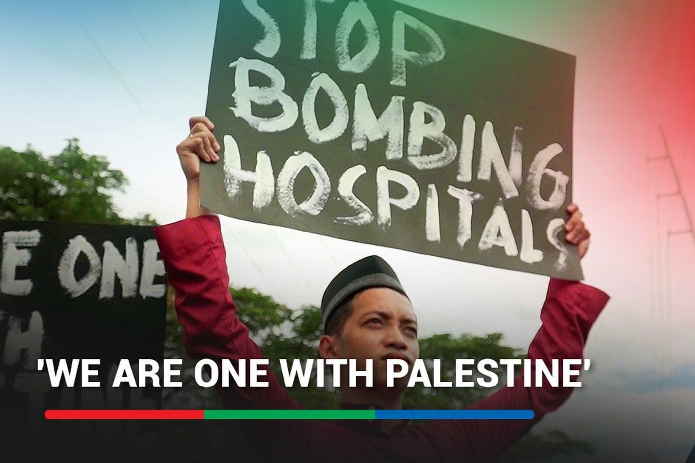 Filipino Muslims hold pro-Palestinian rally, call on leader to 'stand ...