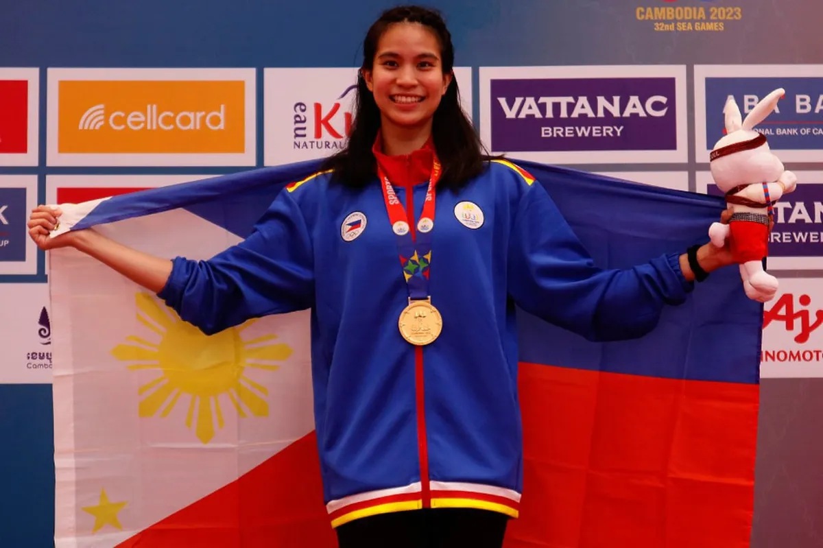 SEA Games: Karate's Jamie Lim captures gold in women's kumite | ABS-CBN ...