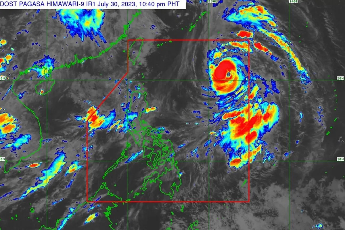 Falcon intensifies into typhoon as it remains over Philippine Sea | ABS ...