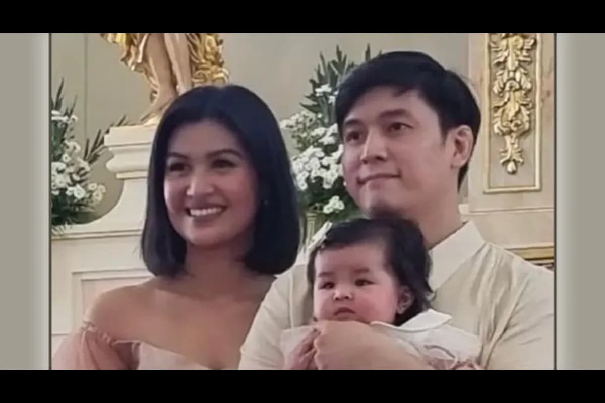 LOOK: Winwyn Marquez, partner get daughter baptized | ABS-CBN Entertainment