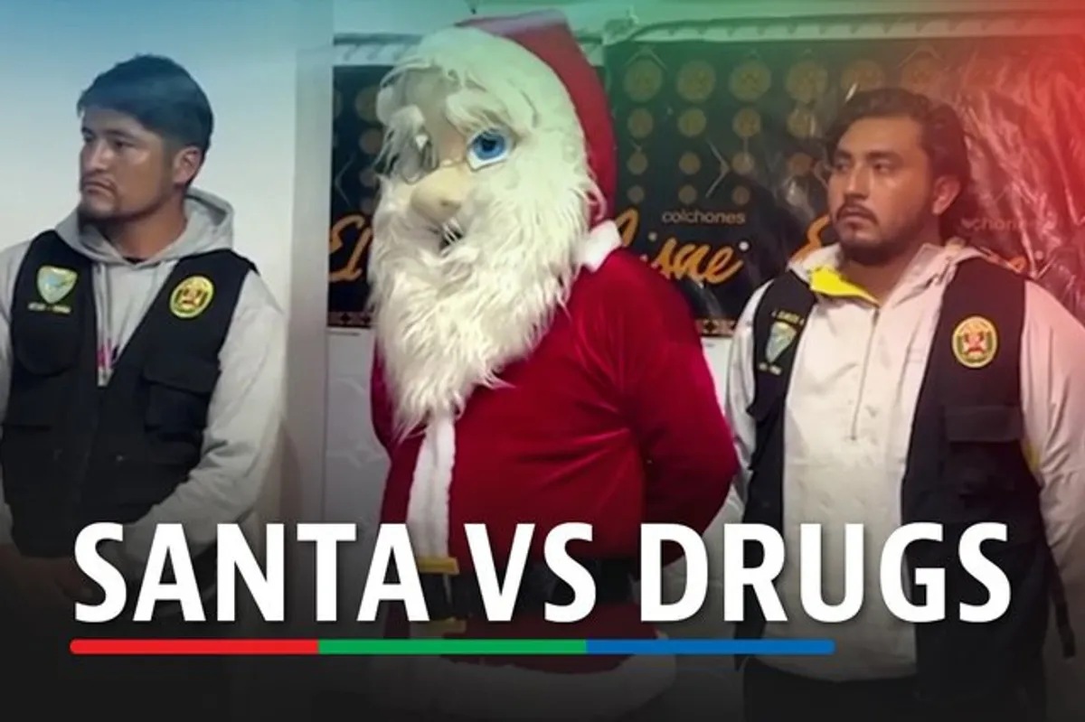 Undercover Santa helps bust Peruvian drug gang | ABS-CBN News
