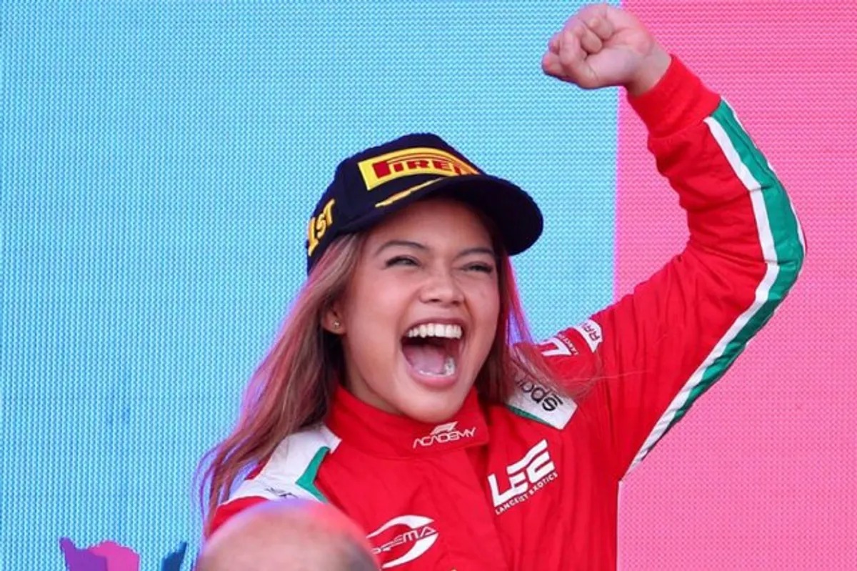 F1 Academy: Bianca Bustamante gets first career victory | ABS-CBN Sports