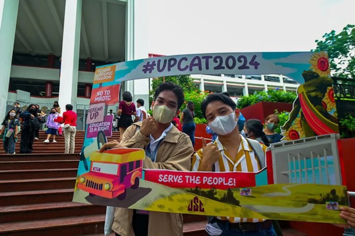 Isko and Iska hopefuls take the UPCAT | ABS-CBN News