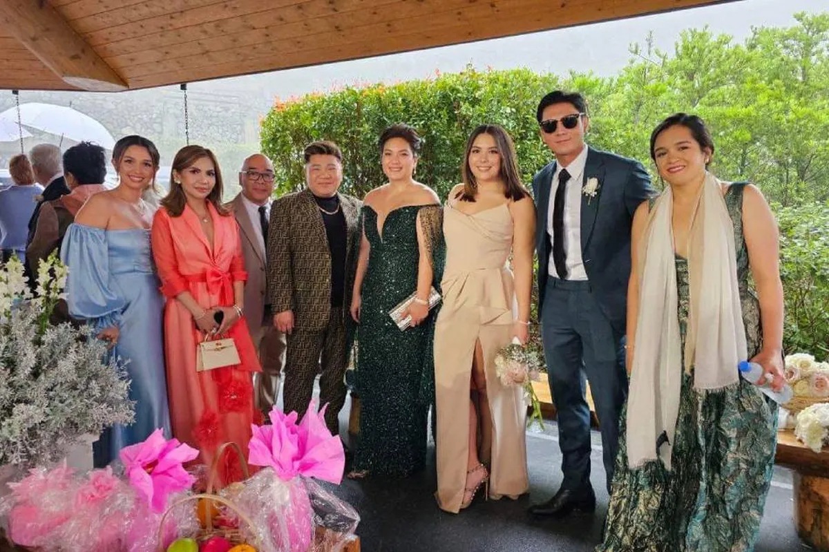 IN PHOTOS: Celebrities attend Maine-Arjo wedding in Baguio | ABS-CBN ...