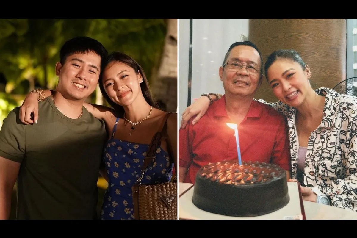 LOOK: Kim Chiu greets her father and her younger brother on their ...