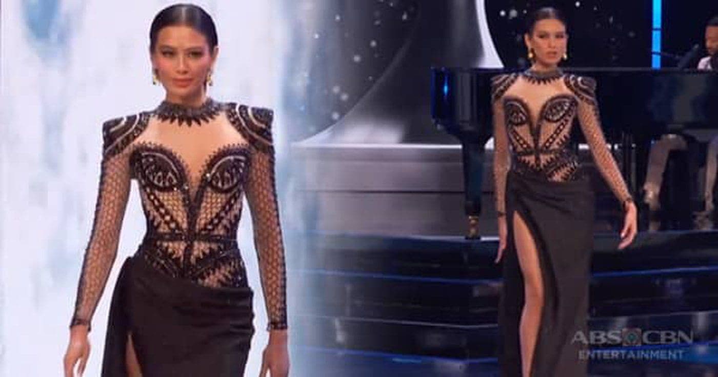 WATCH: Miss Universe Philippines Michelle Dee in Evening Gown ...