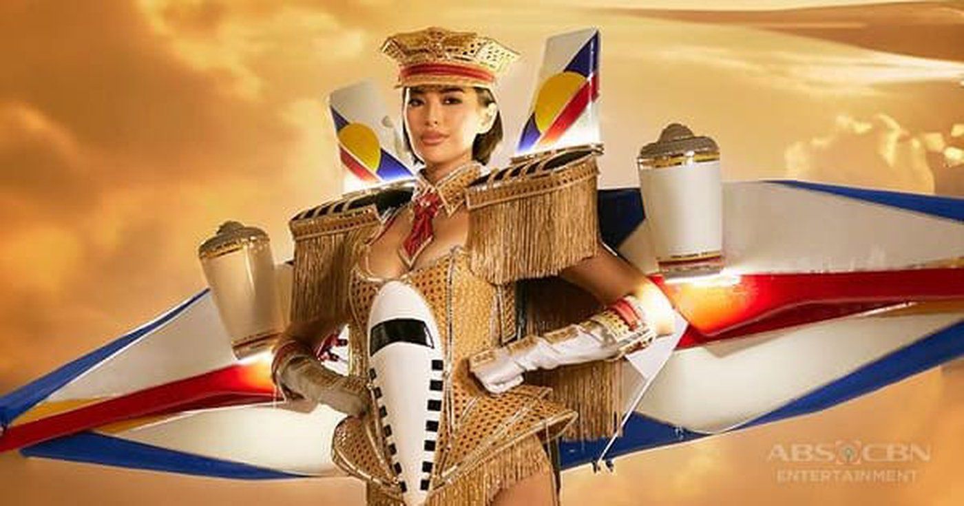 TV Patrol: Pagmamahal sa bayan at pamilya, tema ng national costume ni ... TV Patrol: Pagmamahal sa bayan at pamilya, tema ng national costume ni ...
