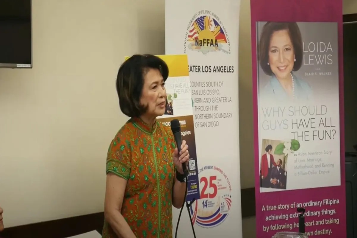 Loida Nicolas Lewis promotes new book in Los Angeles and San Francisco ...