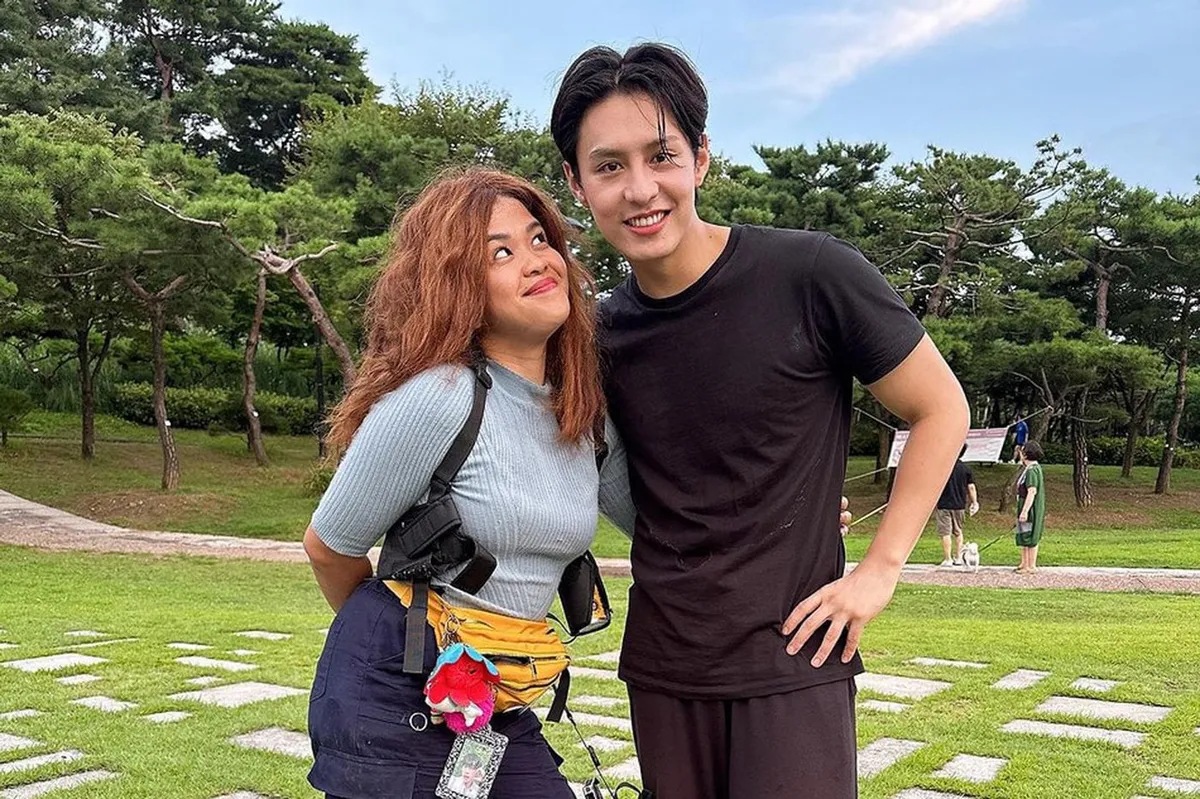 LOOK: Melai Cantiveros meets Korean actor Do Ji-han | ABS-CBN Entertainment